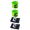 4Pcs Professional Captain Armbands Wear Resistant Football Bands ...