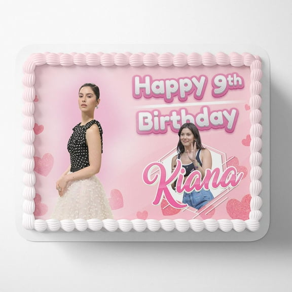 Stitch Lilo Angel Love Cute Cake Wrap Cake Image Icing Sugar Sheet ...