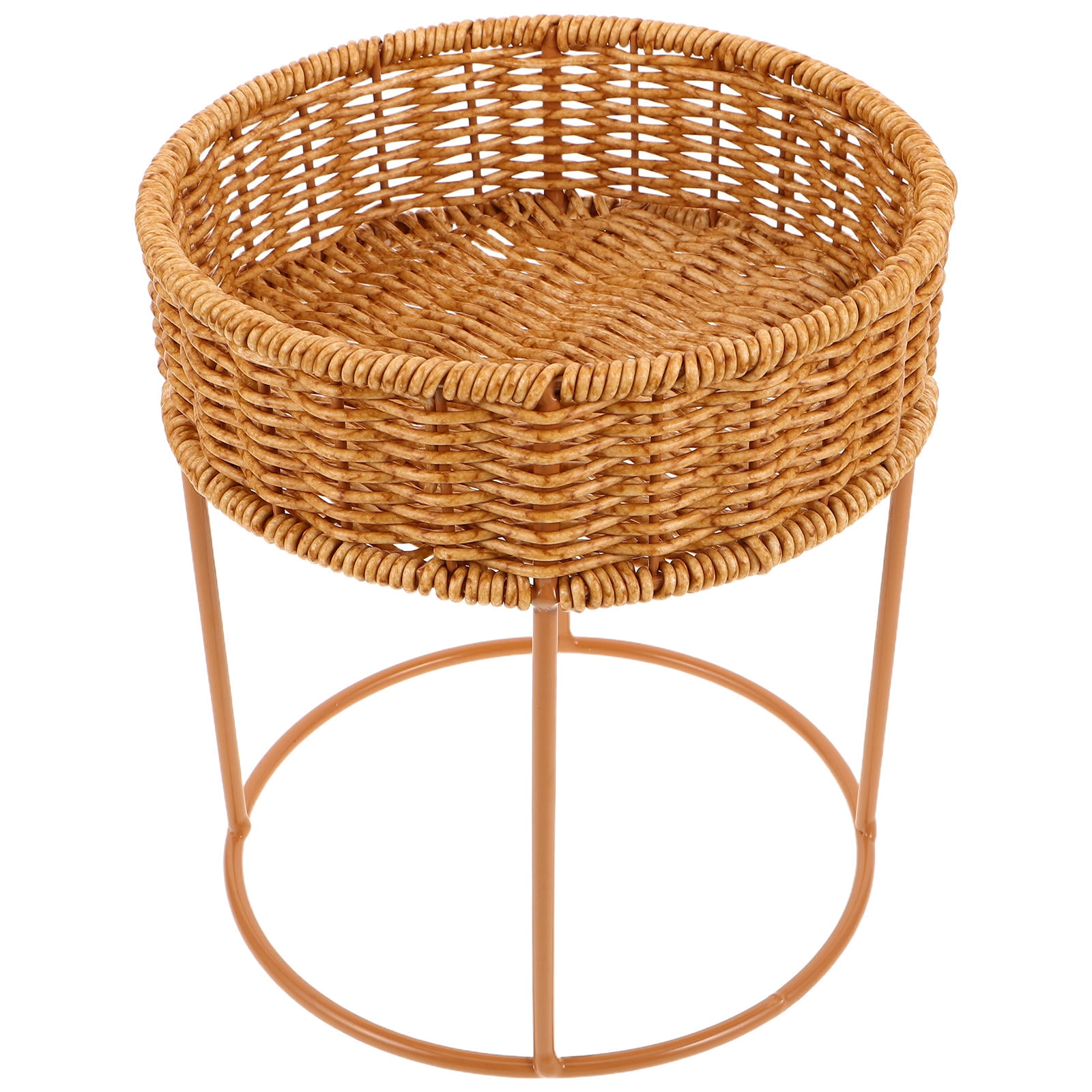 Click here for Upgrator Boho Rattan Plant Stand Light Brown Multi... prices