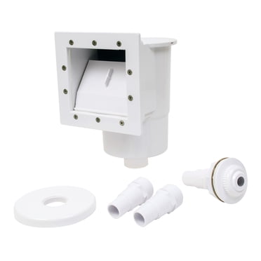 Above Ground Pool Complete Standard Thru-Wall Skimmer, Grey - Walmart.com