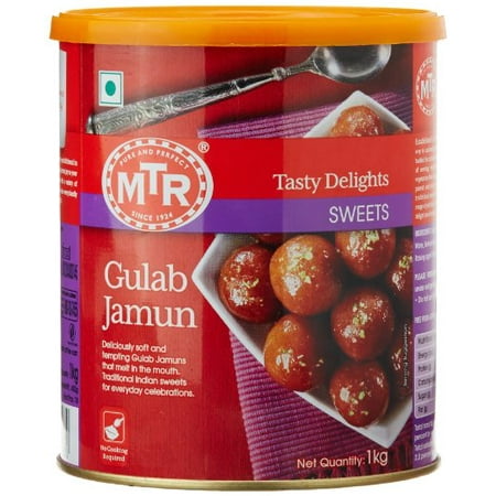 Mtr Gulab Jamun Tin - Walmart.com