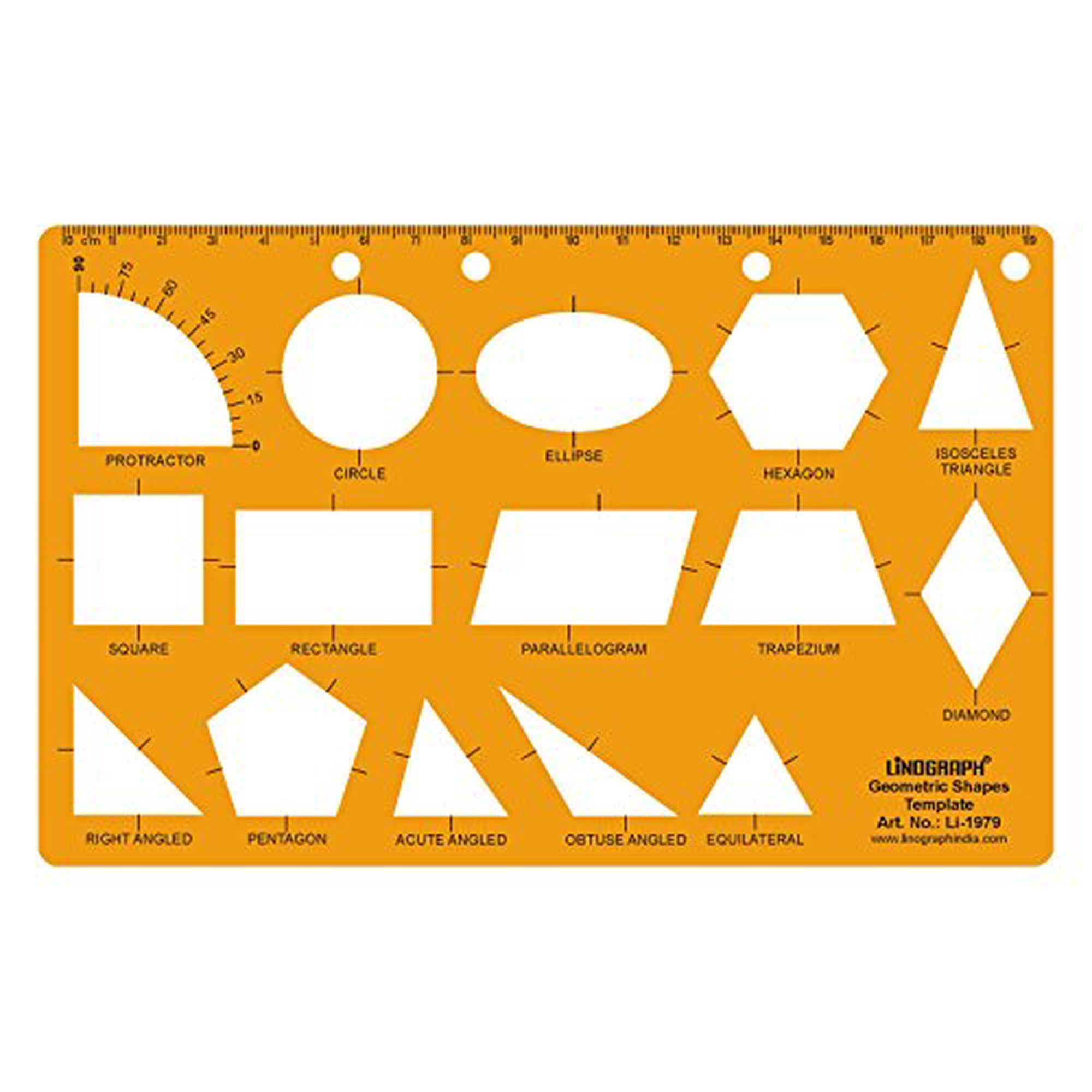 Basic Shapes Printable Stencils