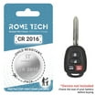 HQRP Key-Fob Remote Shell Case Cover Smart Key Keyless FOB and Two ...