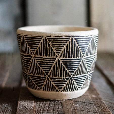 Decorations Art Craft Geometry Flower Pot Flower Potted Green Plant ...