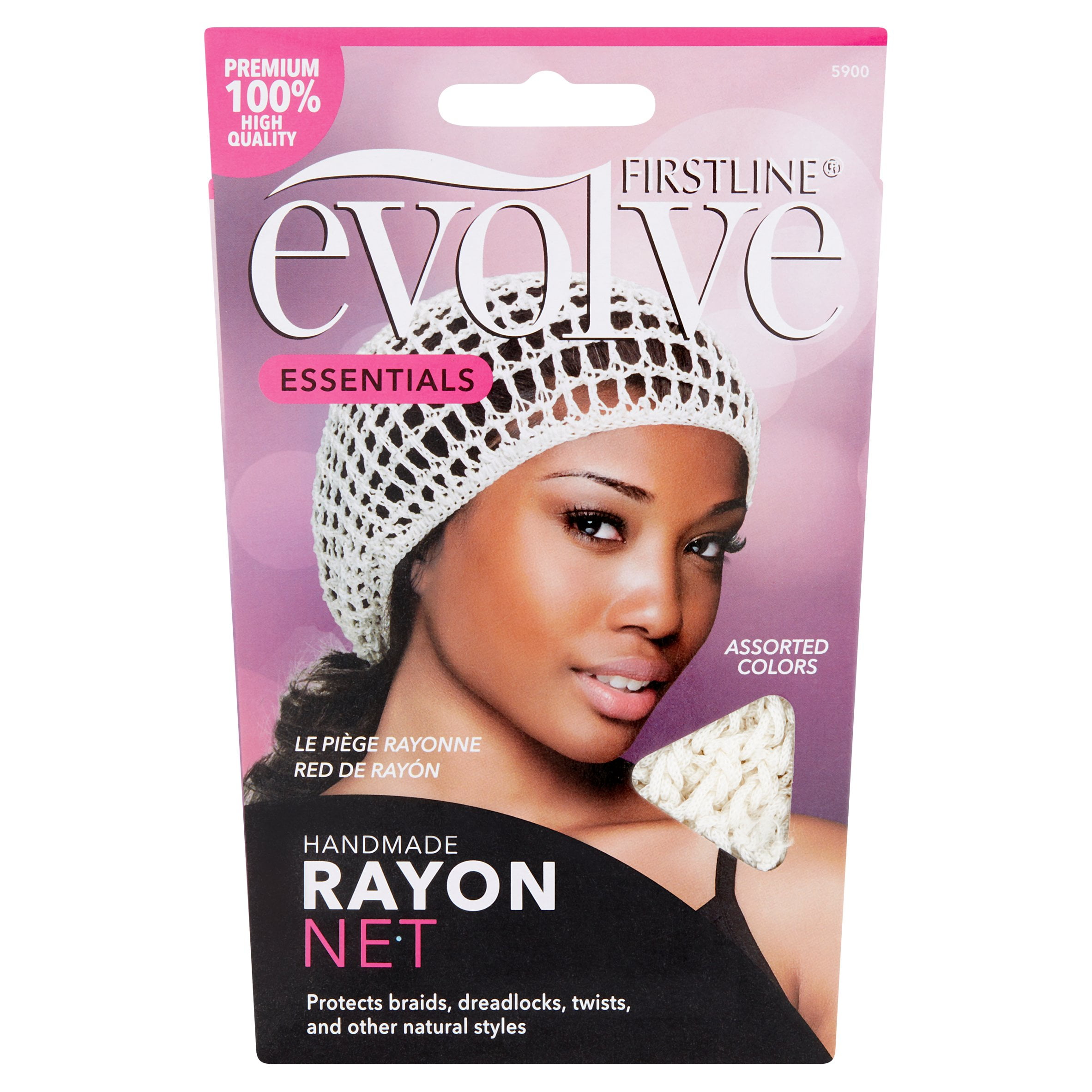 Evolve Handmade Rayon Net, Black - Walmart.com