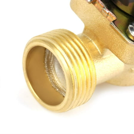 Electric Solenoid Valve, G3/4 2-Way Water Inlet N/C Normal Closed Water ...