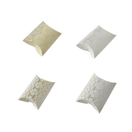 50 Pieces Pillow Candy Box Paper Holiday Party Celebration Chocolates ...