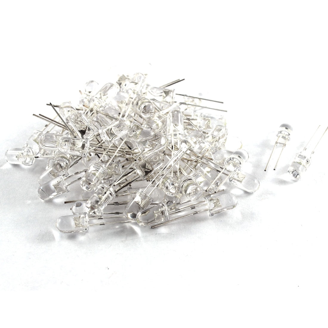 Click here for Unique Bargains 70pcs 5mm White Led Bright Light L... prices