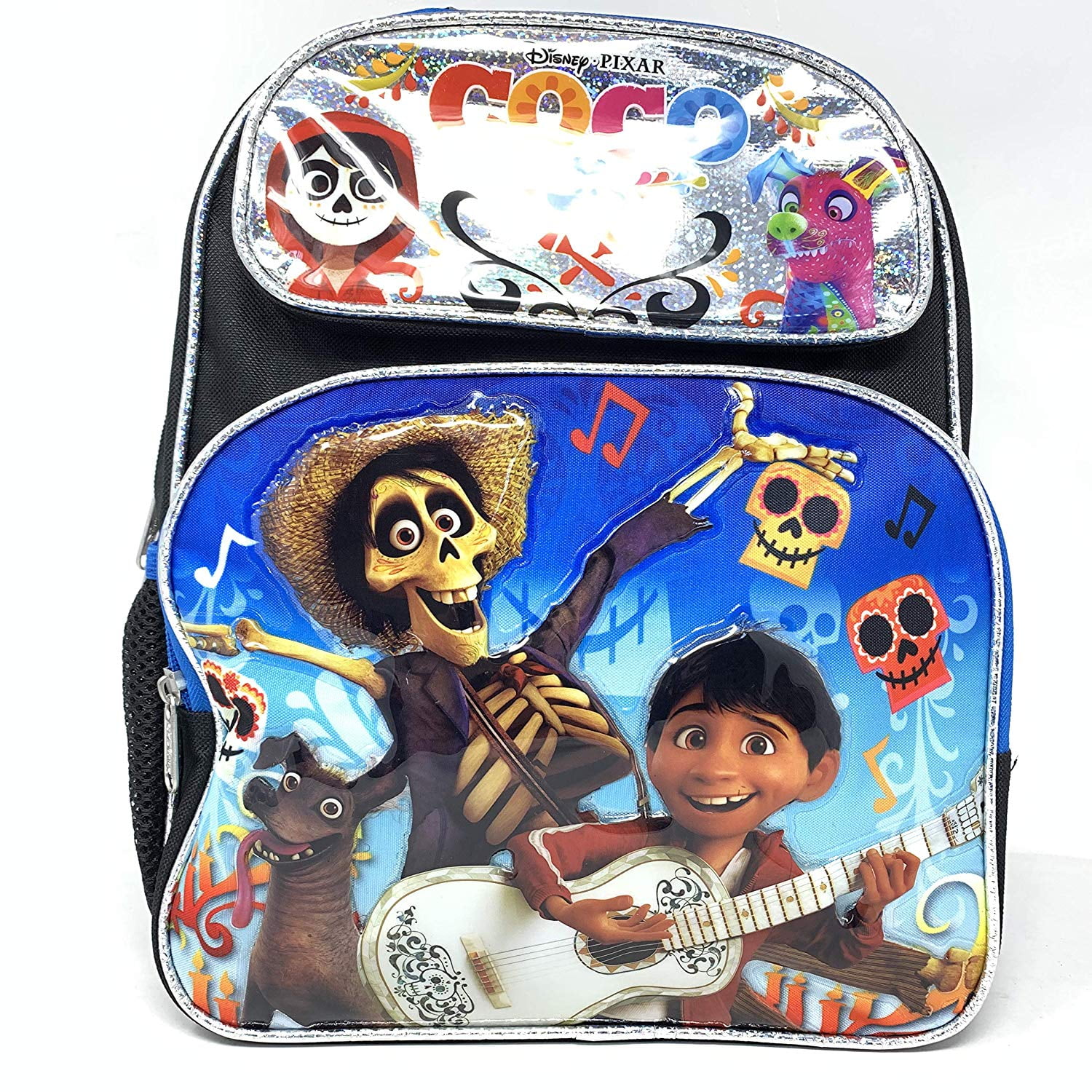 Small Backpack - Disney - CoCo Black/Silver 12" School Bag 004231 ...