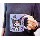 Sanrio Kuromi Kawaii Anime Coffee Mug | Purple Ceramic, Holds 20 Ounces ...