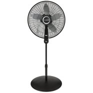 Optimus 18" Black Oscillating Stand Fan with Remote Control - Walmart.com