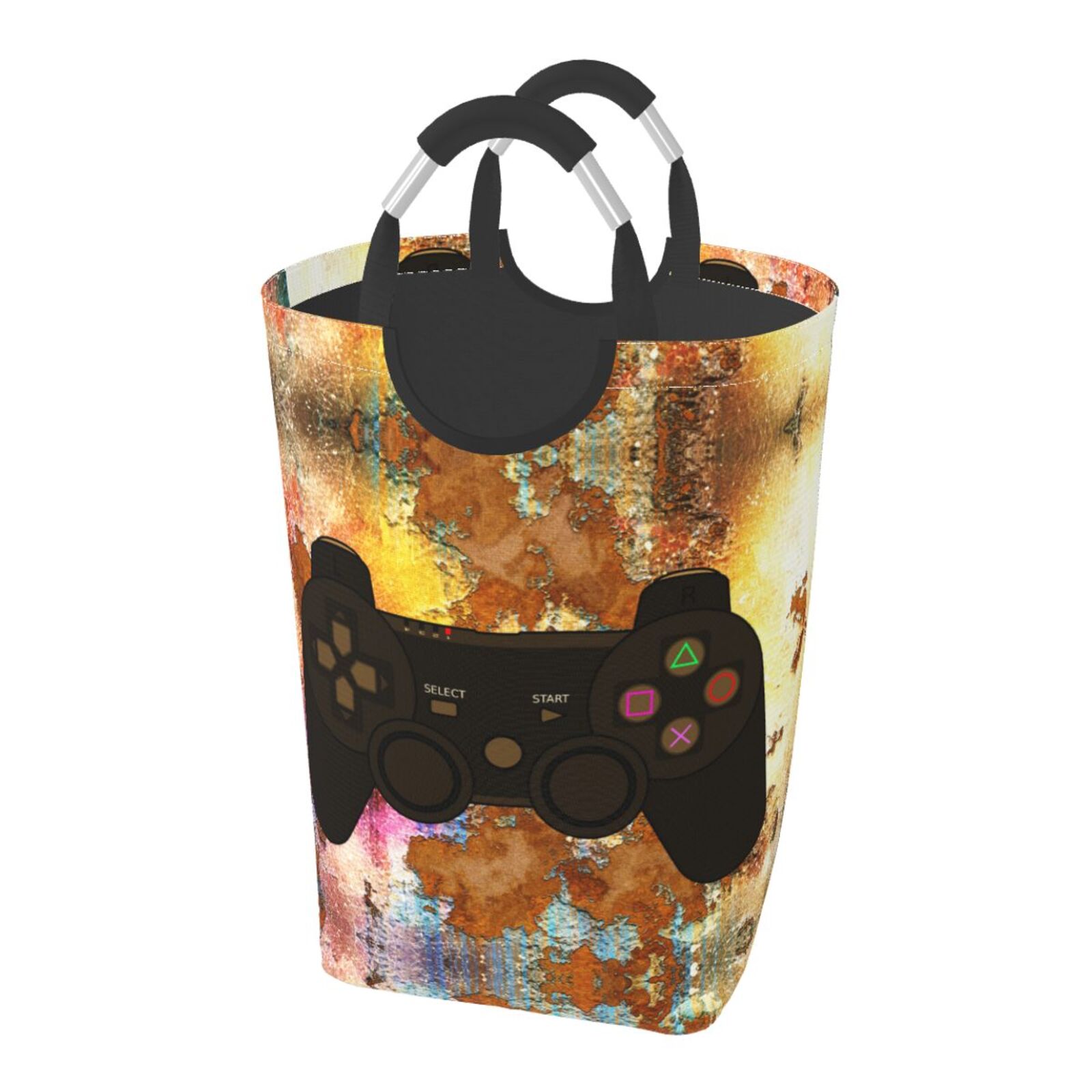 Game Controller Gaming Gamepad Rectangular Laundry Basket Organizer ...