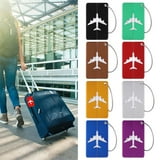 Identifier Metal Aluminium Reusable Suitcase Baggage Labels with Ropes ...