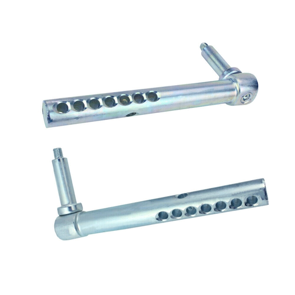 New Mower Deck Gauge Wheel Arms Set For John Deere AM120680 AM120681 ...