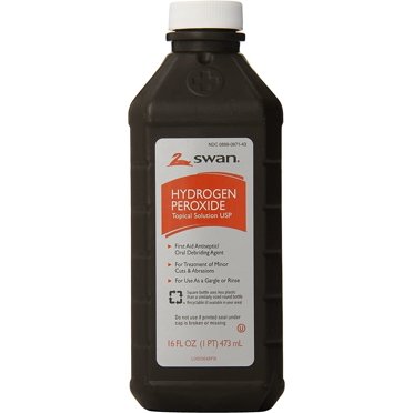 Equate 3% Hydrogen Peroxide Liquid Antiseptic, 6 PACK, (6 x 32 fl oz ...
