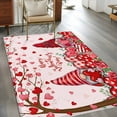 Hallway Runner Rugs 2.7x5 Ft, Valentine's Day Non Slip Area Rugs for ...