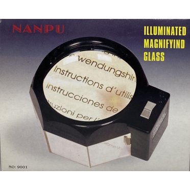 Set of 6 Magnifying Glasses with elegant handle, Multicolor - Walmart.com