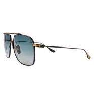 Dita LXN-EVO DT DTS403 Metal Unisex Navigator Sunglasses Matte Black/Yellow Gold 54mm Adult ...