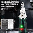 Agiufgs Voltage Tester Wire Stripper, Non-Contact Voltage Detection ...