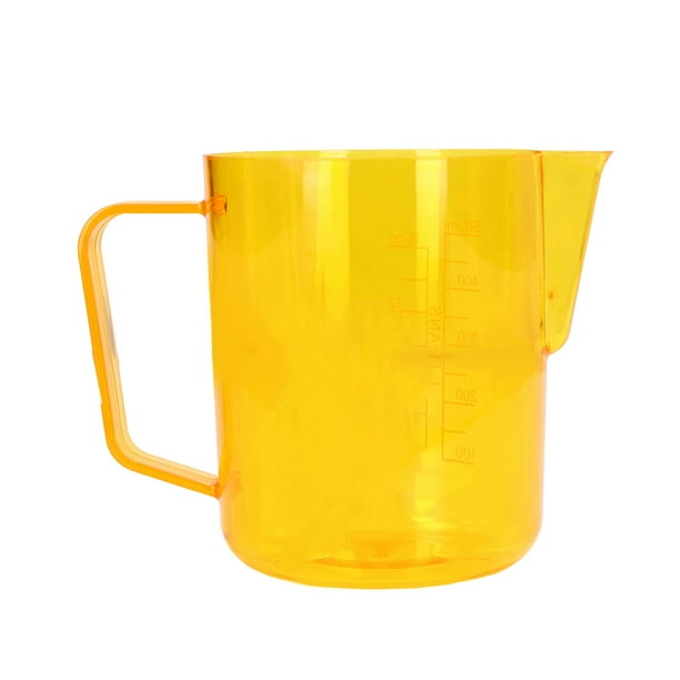 600ml Milk Frothing Pitcher Acrylic Cup Coffee Steaming Pitchers Latte ...