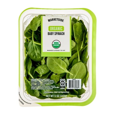 Marketside Fresh Baby Spinach, 6 oz Bag, Fresh - Walmart.com
