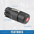 Warning Indicator Switch No.97KB13A350AC Warning Light Button Hazard ...