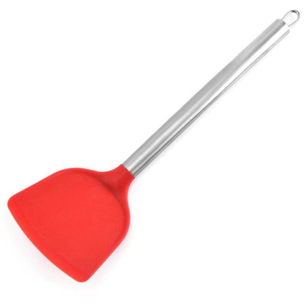 Dosaele Silicone Turner Stainless Steel Handle Spatula Heat Proof ...