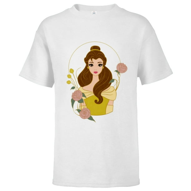 Disney Princess Belle Modern Art Deco Style - Short Sleeve T-Shirt for ...
