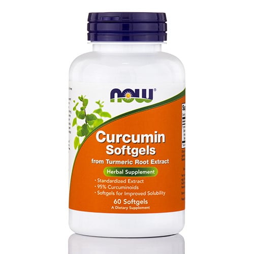 Now Curcumin from Tumeric Root Extract Softgels, 60 Ct - Walmart.com