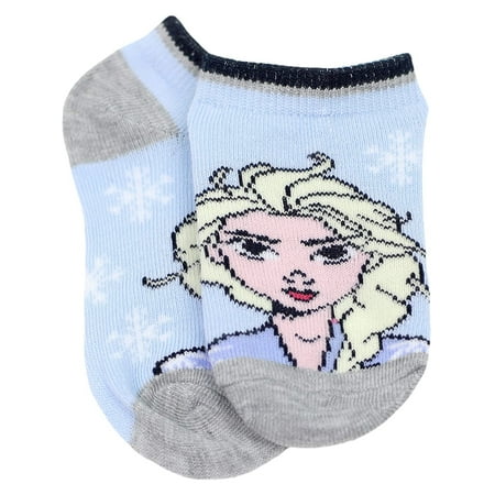 Disney - Disney Frozen 2 Elsa Anna Girls Toddler 5 Pack No Show Socks ...