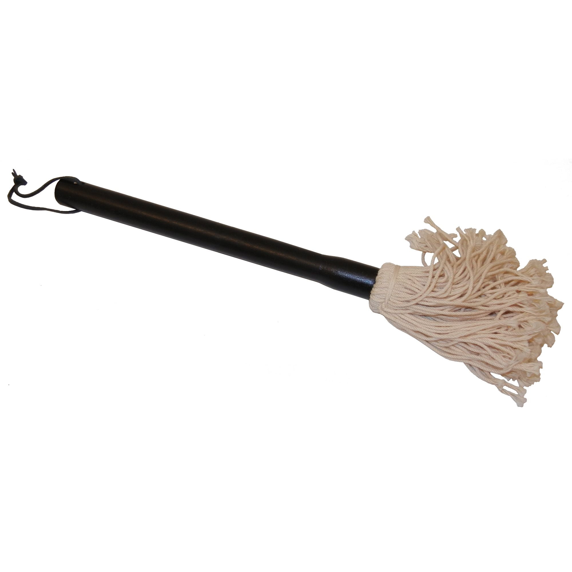 11.25" Black and White Basting Mop with Wooden Handle - Walmart.com ...