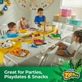 Hefty Zoo Pals 7.75 Inch Kids Paper Plates with Animal Designs, Soak ...