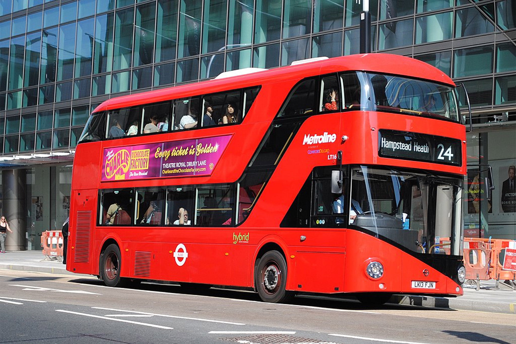 24x36 gallery poster, A New Routemaster which replaced the AEC ...