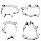 Large Size Pig Shaped Cookie Cutter, Stainless Steel Mexican Marranitos ...