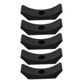 5 Pieces Dumbbell Saddles Replacement Black for Dumbbell Rack Home ...