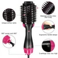 3-in-1 Electric Hair Dryer, Curler & Comb, 1000Watt One Step Hot Air ...