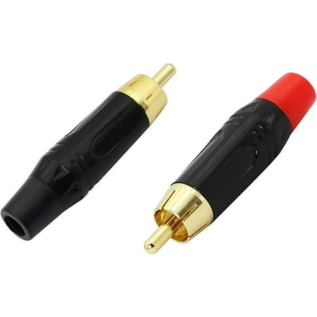 RCA Plug , RCA Male Plug, Repair Replacement RCA Plug, DIY RCA ...