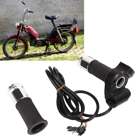 Electric Bike Throttle Handle, 2 PCS 48V Bike Speed Control Throttle ...