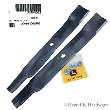 John Deere Original Equipment Mower Blade Kit #AM141033 - Walmart.com