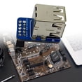 Computer Mainboard 9 Pin Processor Board With Double USB version ...