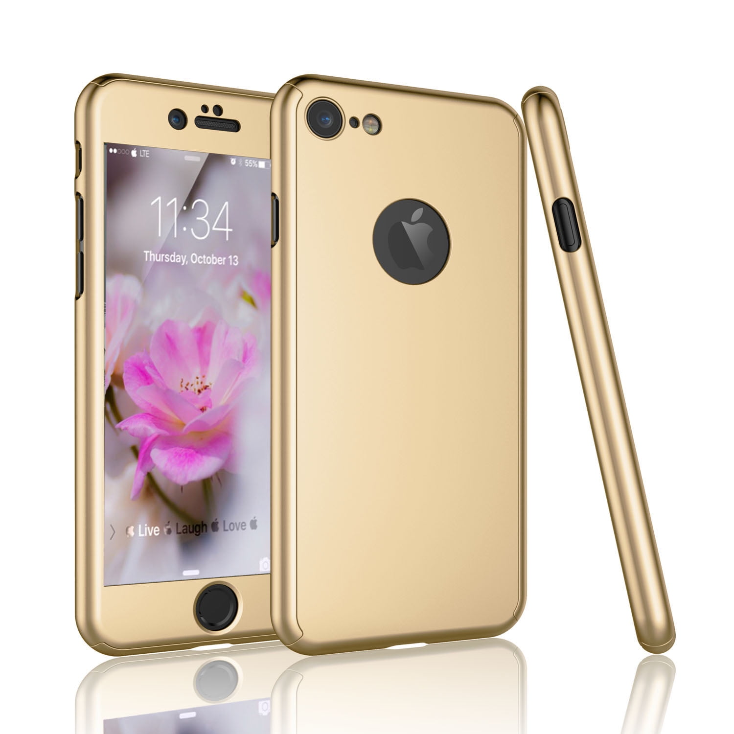 iPhone 8 Case, iPhone 7 Case, Tekcoo [T360 HY] Ultra Thin Full Body ...