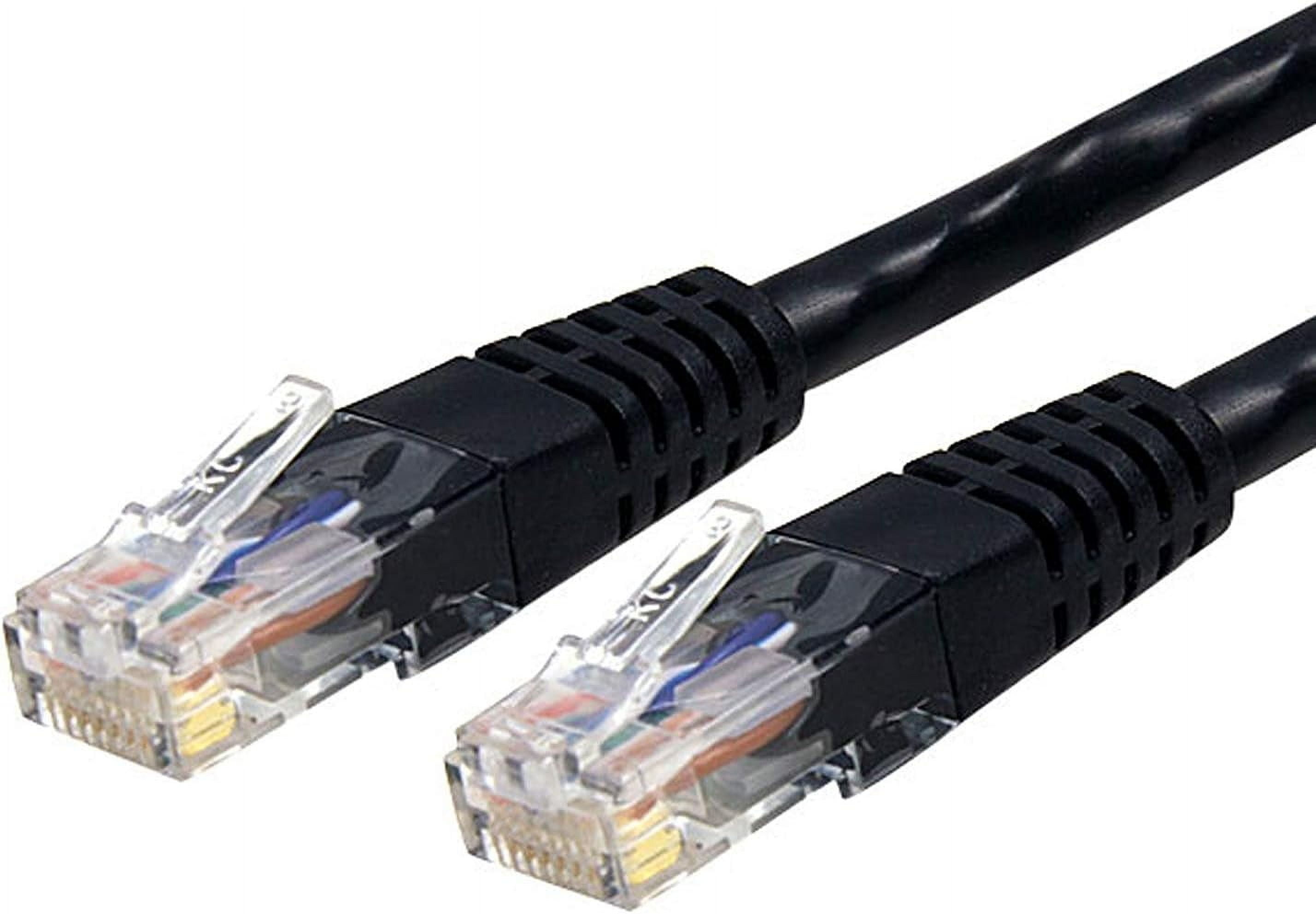 SHILIU-5ft CAT6 Ethernet Cable - Black CAT 6 Gigabit Ethernet Wire ...