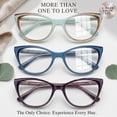 2SeeLife Narrow Cat Eye Reading Glasses Multipack for Women – Small ...