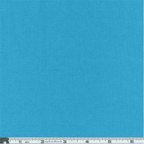 Cyan Blue Stretch Ribbed Knit Cotton, Fabric Sold By the Yard - Walmart.com