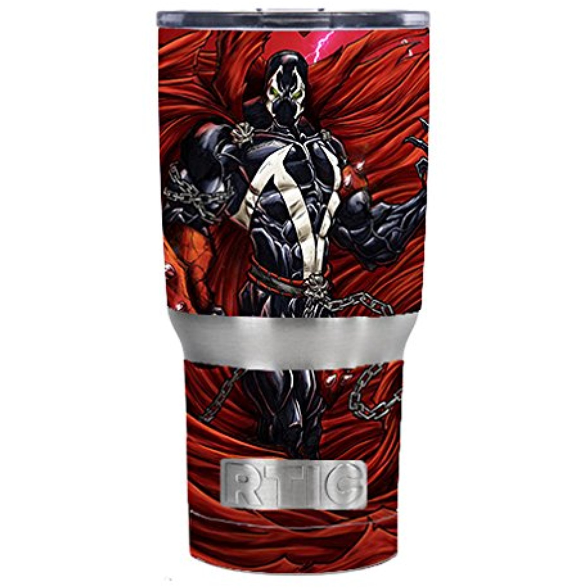Skin Decal Vinyl Wrap for RTIC 20 oz Tumbler Cup (6-piece kit) stickers ...