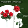 Single Rose Artificial Flower For Valentines Day Home Vase Decoration ...
