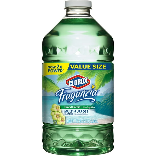 Clorox Fraganzia Multi-Purpose Cleaner, Island Orchid, 100 Ounces ...