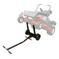 Ohio Steel Zero Turn Lawn Mower Tractor Lift for Maintenance, Black/Red ...