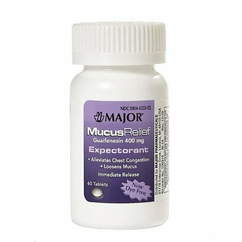 Mucus Relief Medication