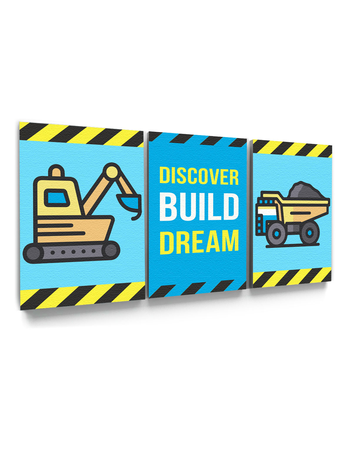 Awkward Styles Discover Build Dream Canvas Art Motivational Wall Decor